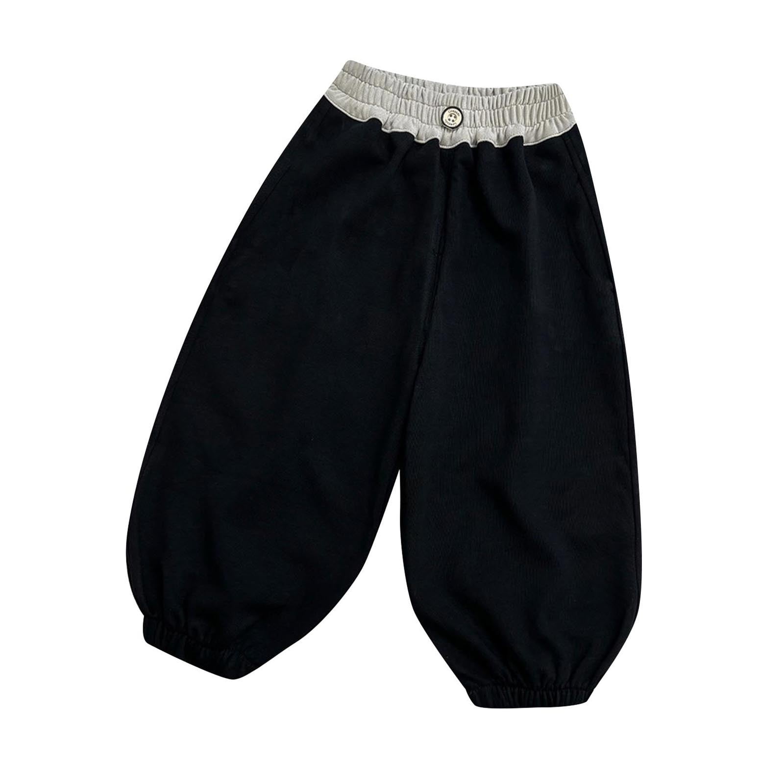 Annhoo Toddler Boys Girls Lantern Pants Baby Baggy Elastic Waist ...