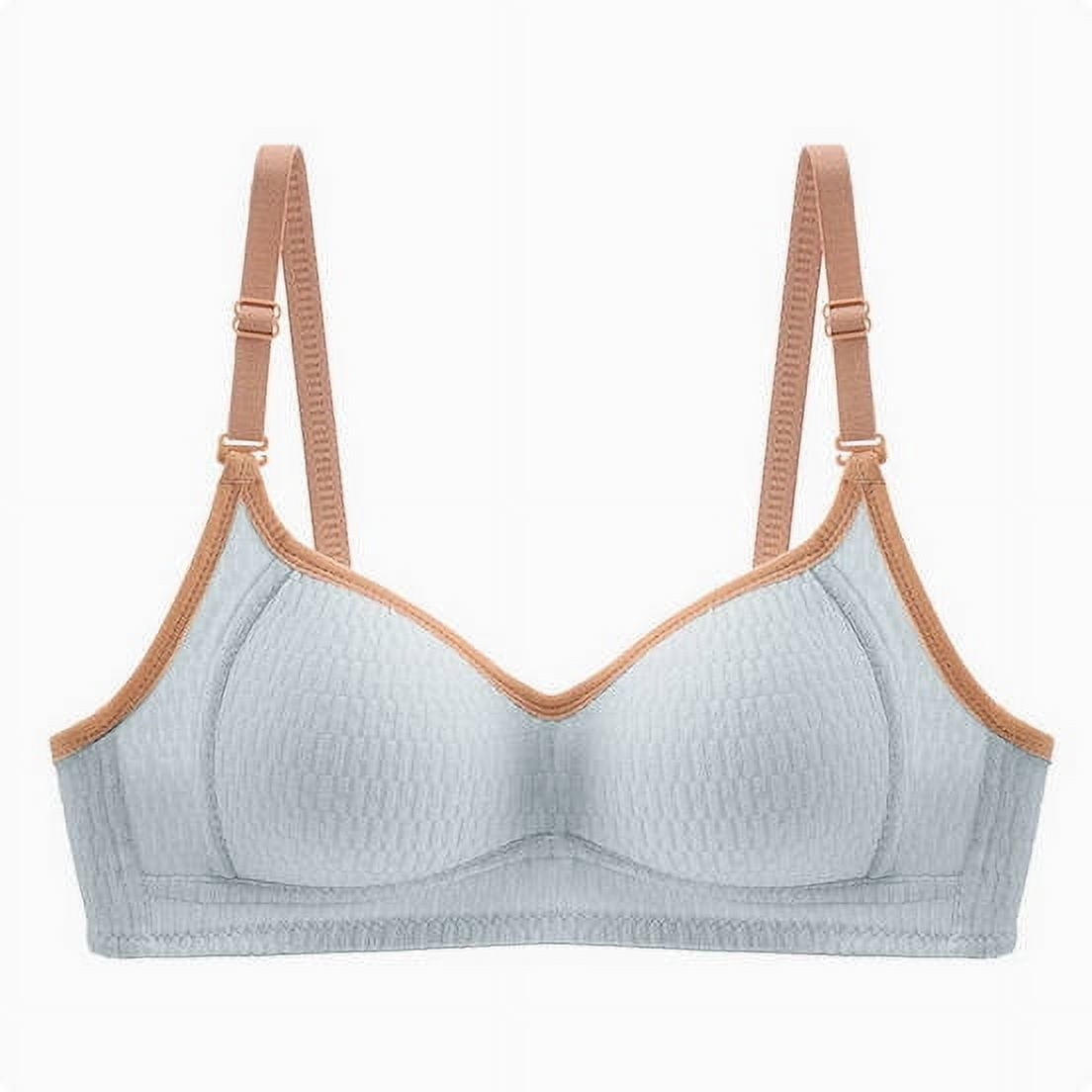 Annhoo Wireless Bras for Teen Girls No Underwire Seamless Push up ...