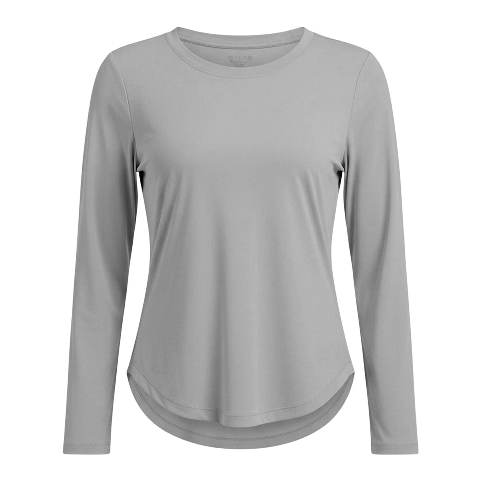 Annhoo Workout Shirts for Women Upf50+ Sun Protection Quick-Dry Blouses ...