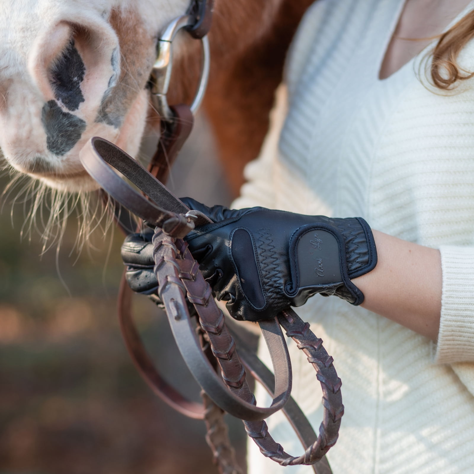 Anni Lyn Sportswear Kid's Endura Pro Leather Show Glove (X-Large (06 ...