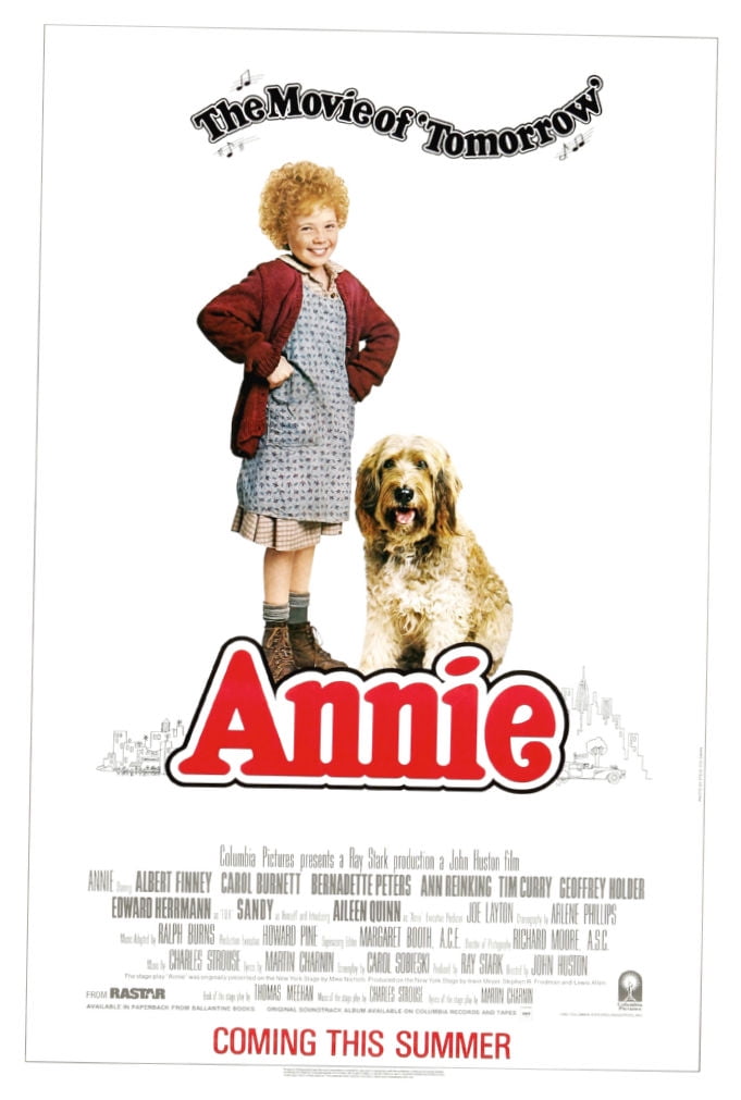 Annie 1982 Movie Poster 12In x 16In Print on Metal Sign Size: 12x16 ...