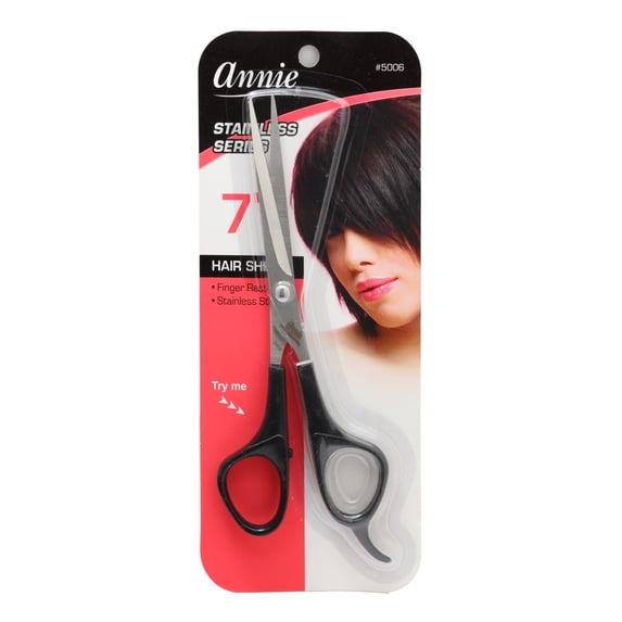 Annie 7" Stainless Hair Shear, Pack of 36 - Walmart.com