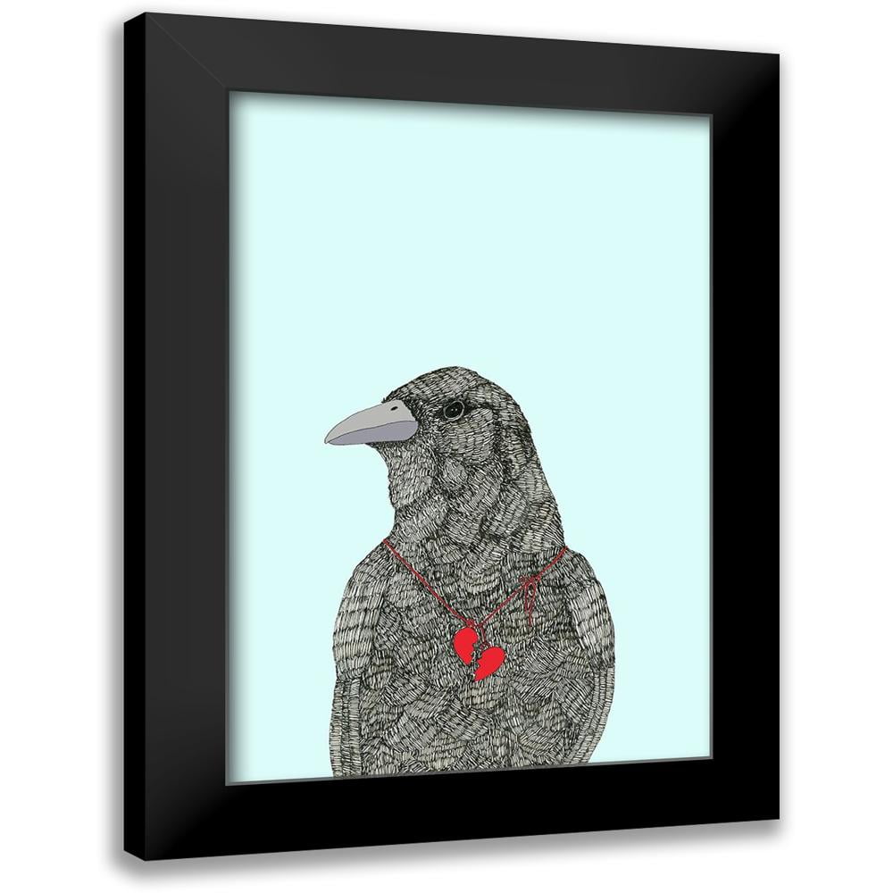 Annie Bailey Art 11x14 Black Modern Framed Museum Art Print Titled ...