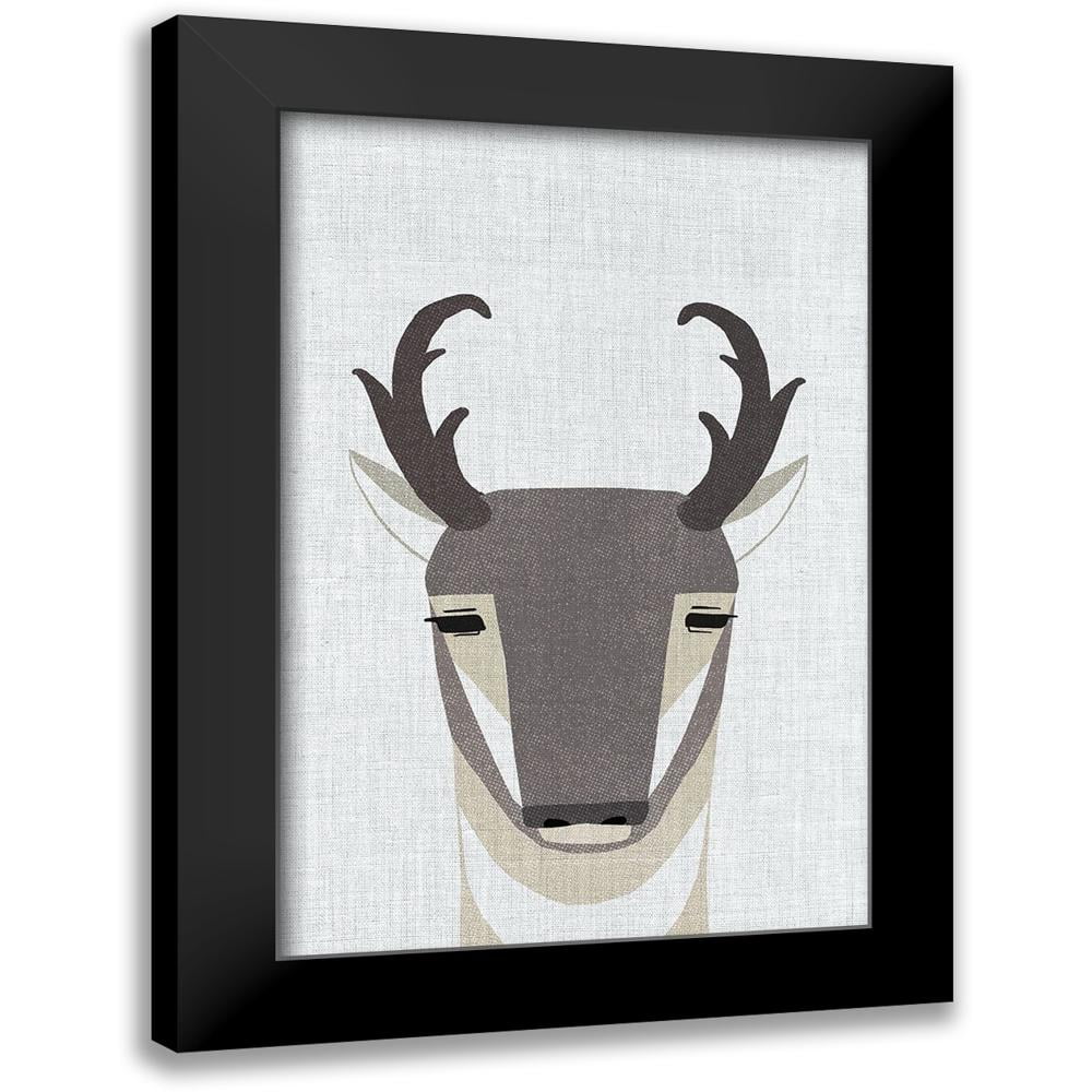 Annie Bailey Art 11x14 Black Modern Framed Museum Art Print Titled ...