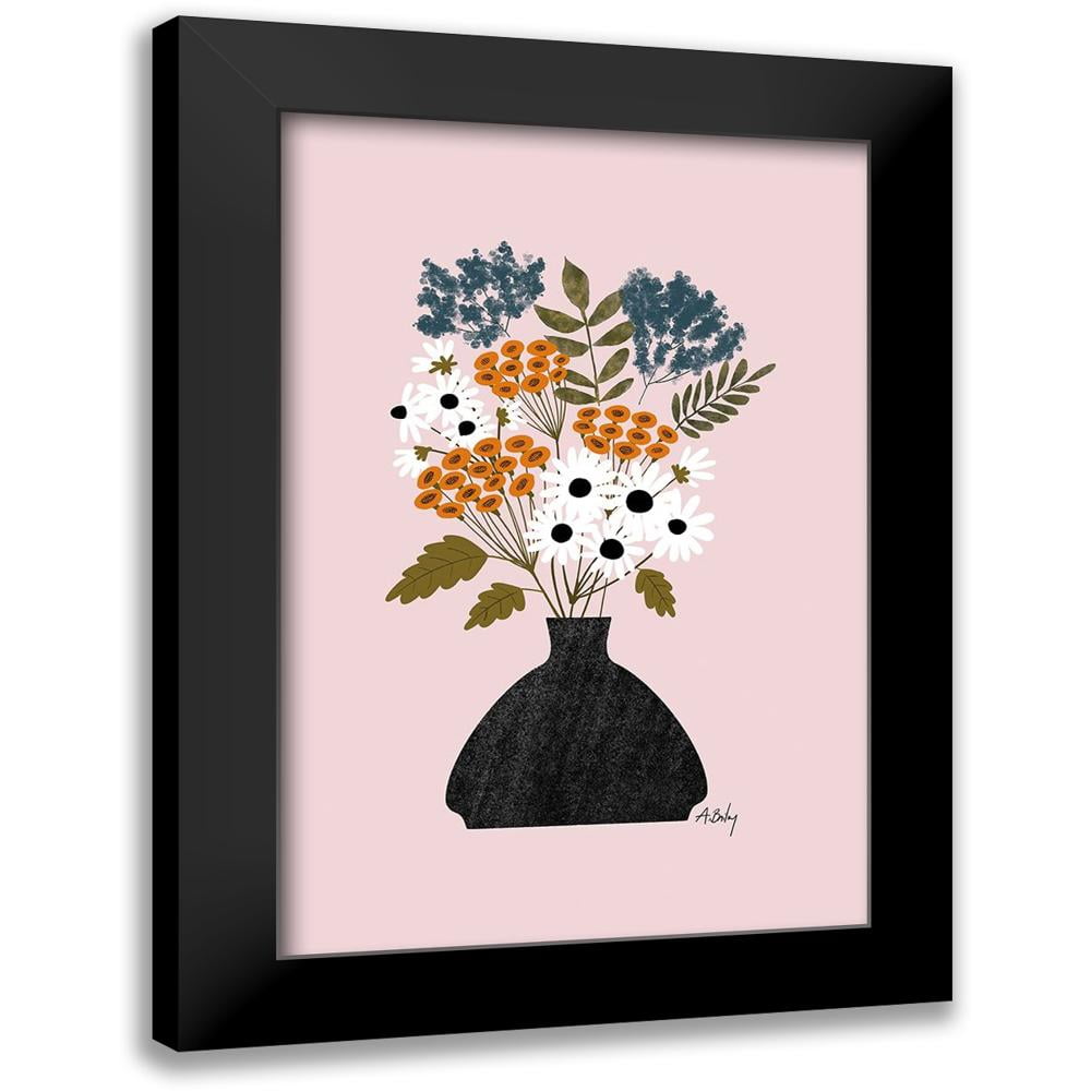 Annie Bailey Art 11x14 Black Modern Framed Museum Art Print Titled ...
