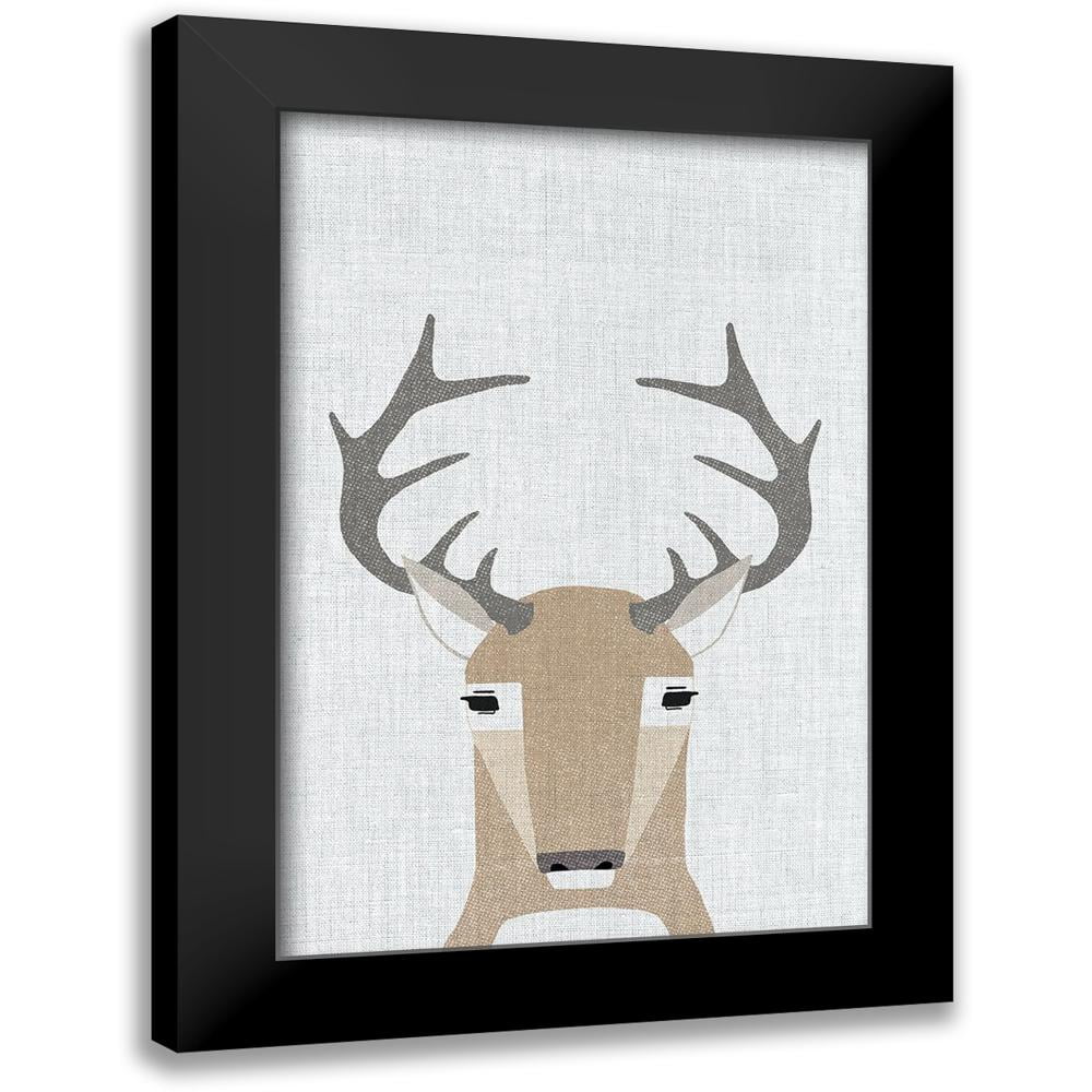 Annie Bailey Art 11x14 Black Modern Framed Museum Art Print Titled ...