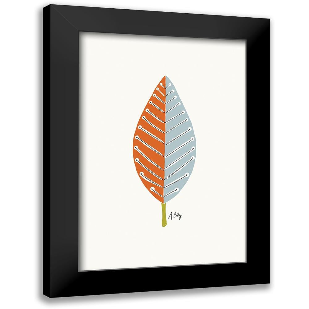 Annie Bailey Art 17x24 Black Modern Framed Museum Art Print Titled ...