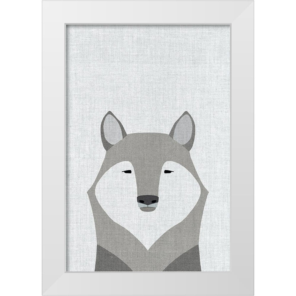 Annie Bailey Art 17x24 White Modern Wood Framed Museum Art Print Titled ...