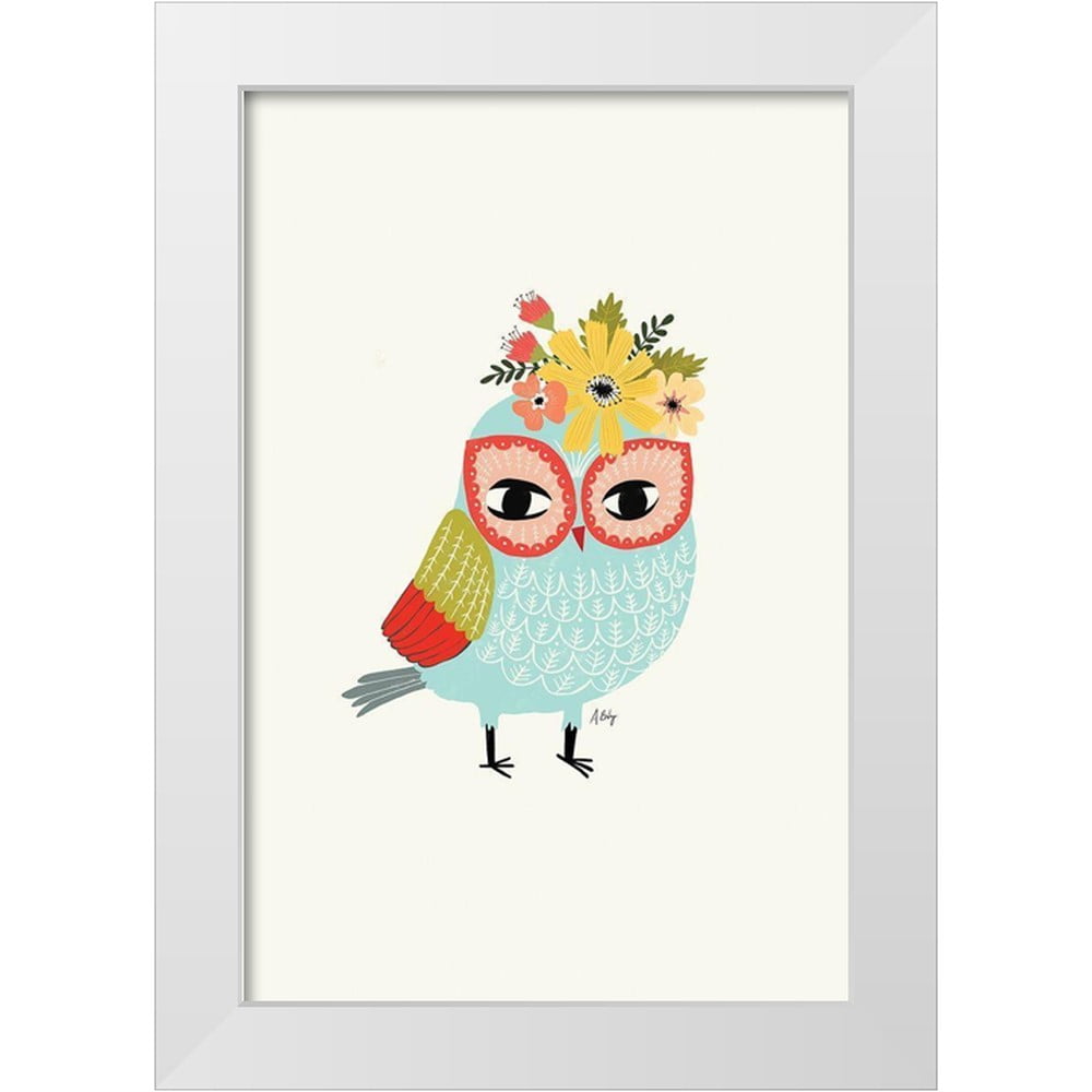 Annie Bailey Art 17x24 White Modern Wood Framed Museum Art Print Titled ...