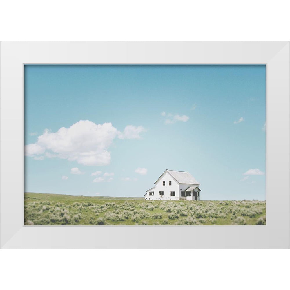 Annie Bailey Art 24x17 White Modern Wood Framed Museum Art Print Titled ...