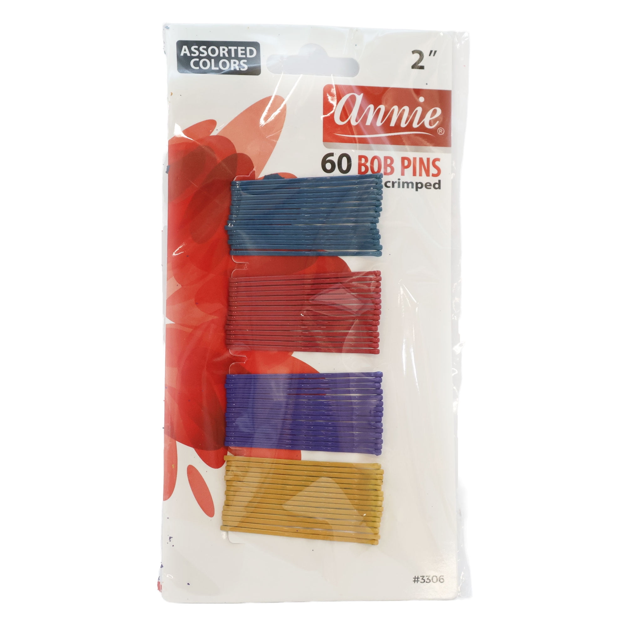 Annie Bob Pins 2", 60/PK, Pack of 3 - Walmart.com