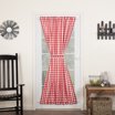 Annie Buffalo Black Check Ruffled Panel Set of 2 84x40 - Walmart.com