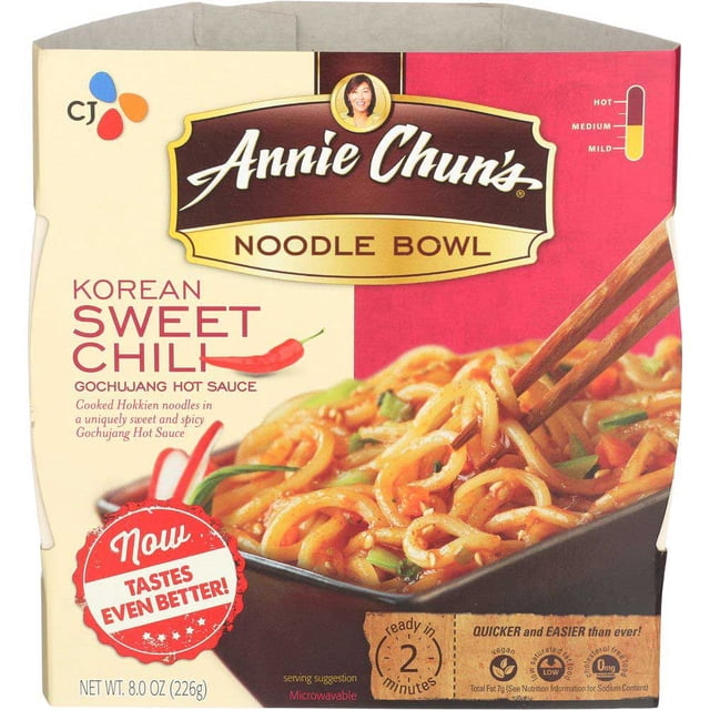 Annie Chuns Korean Sweet Chili Noodle, 7.9 Ounce Bowl -- 6 per case ...
