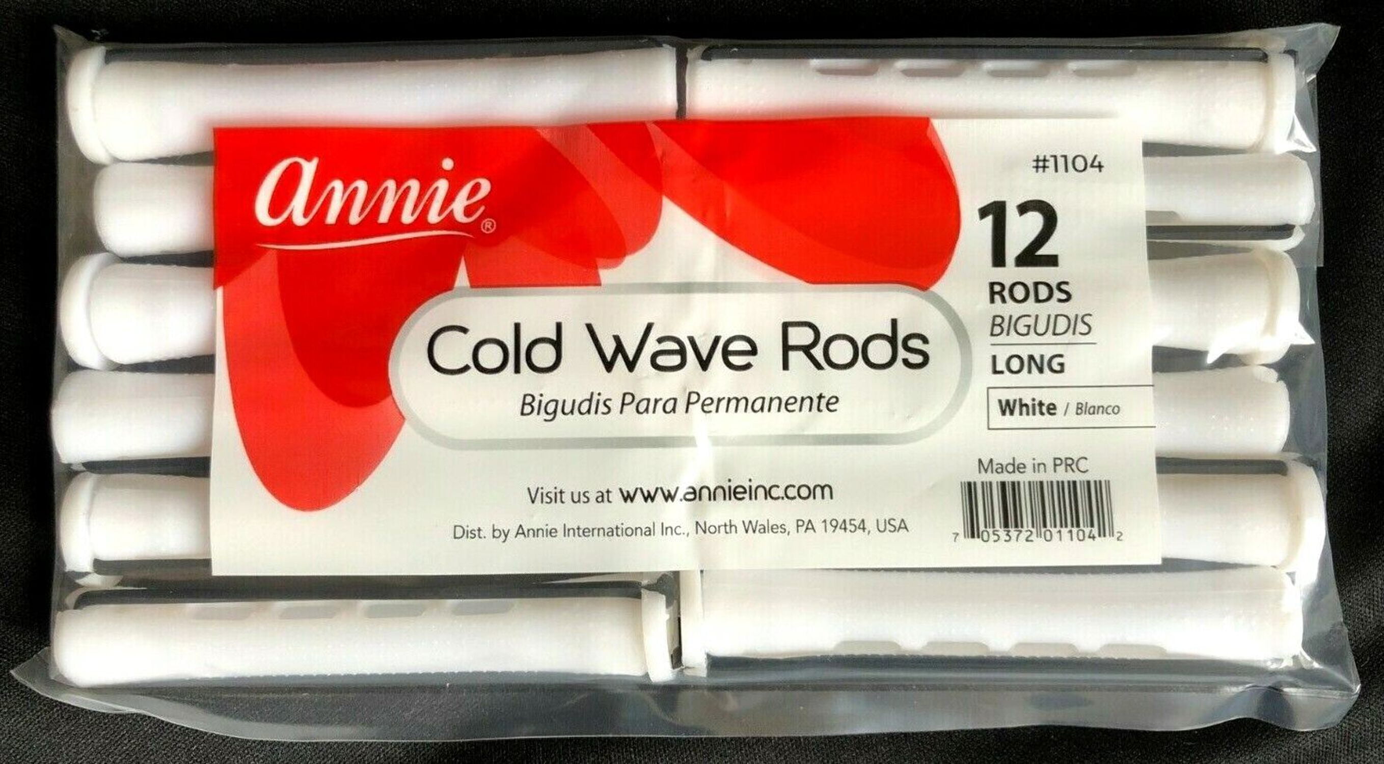 Annie Cold Wave Rods Rubber Bands White #1104 - Walmart.com