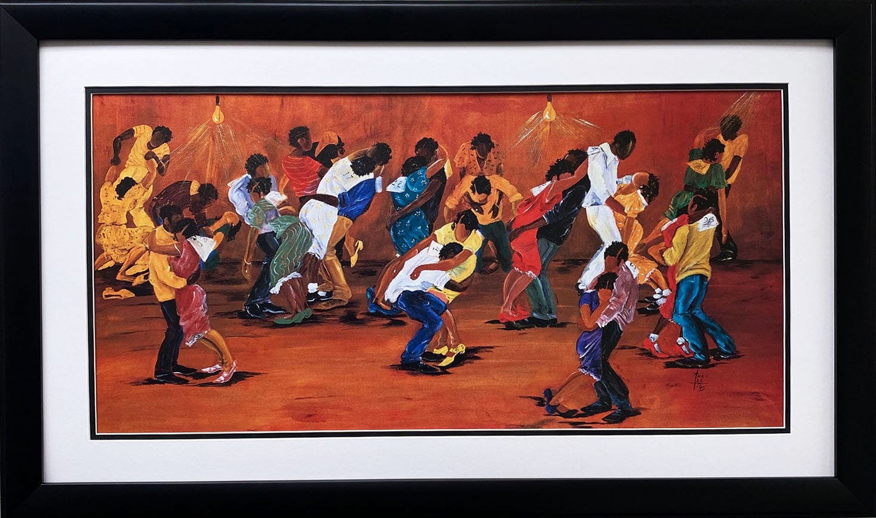 Annie Lee "Dance Marathon" NEW Custom FRAMED African American ART ...