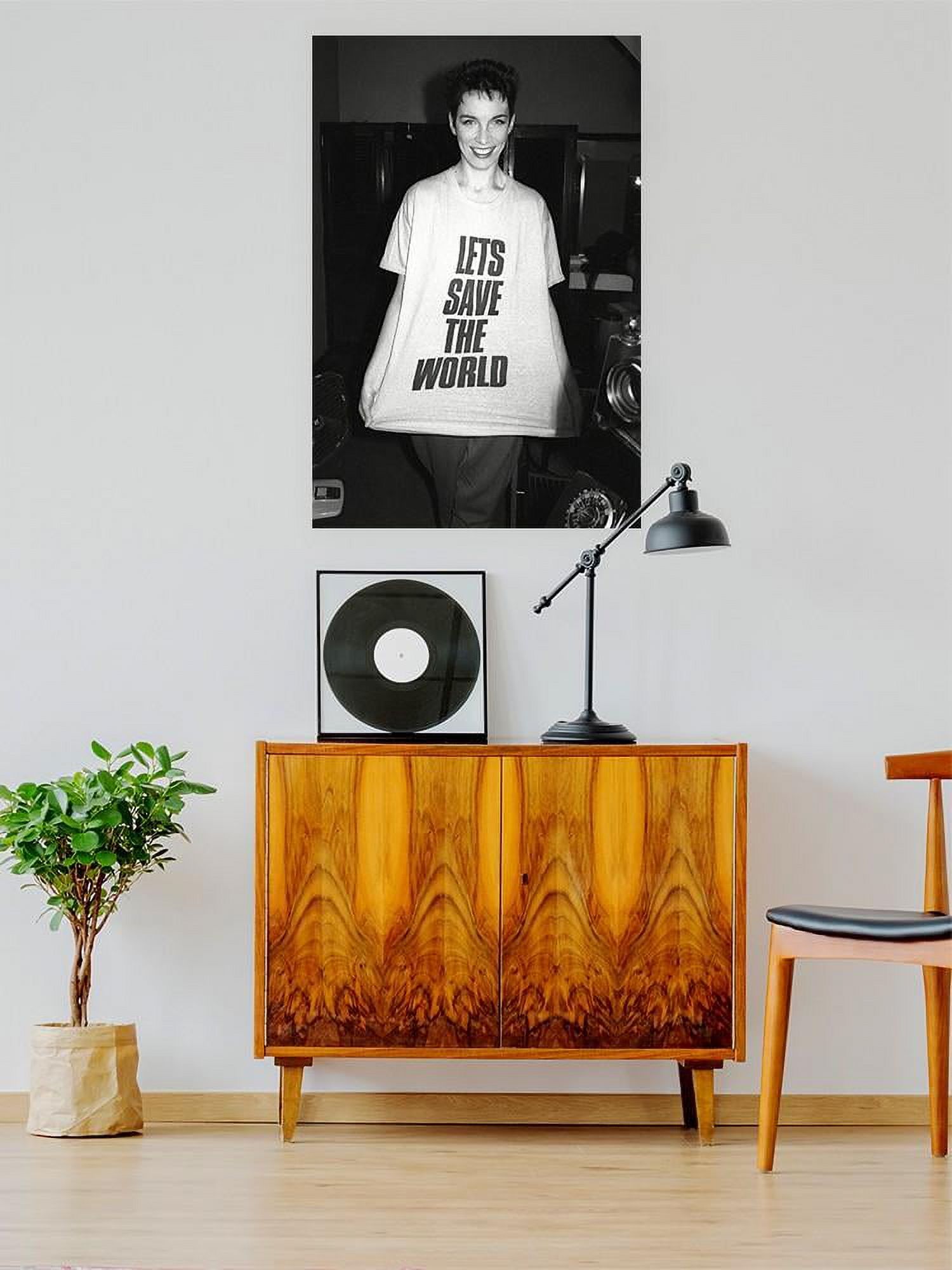 Annie Lennox Lets Save The World Poster - Image by Shutterstock ...