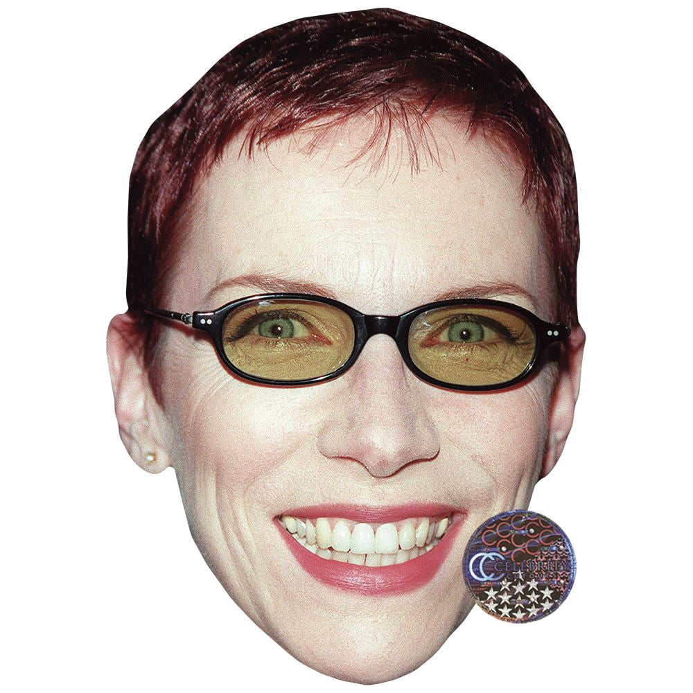 Annie Lennox (Smile) Celebrity Mask, Flat Card Face, Fancy Dress Mask ...