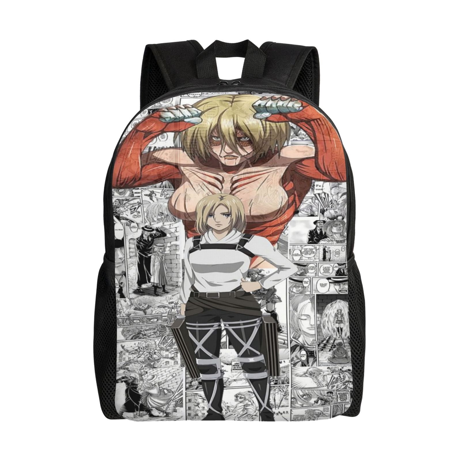 Annie Leonheart Anime Backpack Cartoon Travel Bags 3D Printed Casual ...
