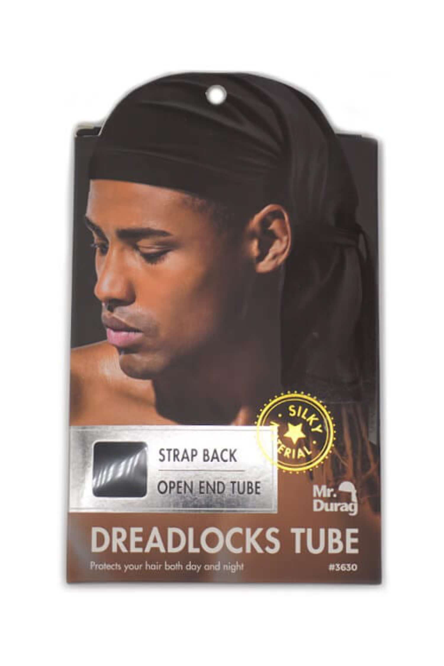 Mr. Durag Dreadlocks Tube with Strap Black - Walmart.com