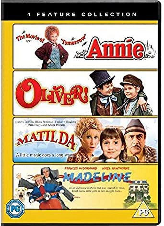 Annie / Oliver / Madeline / Matilda - 4-DVD Set ( Annie / Oliver ...