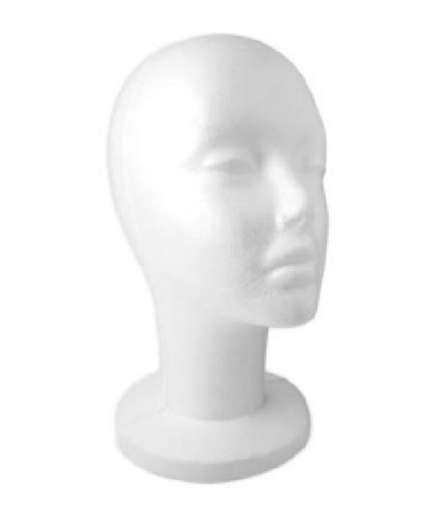 Annie Styrofoam Head White 4880 - Walmart.com
