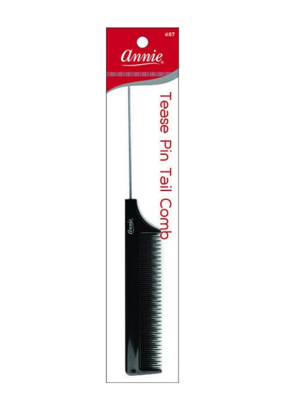 Annie Tease Pin Tail Comb Black, No. 87 - Walmart.com
