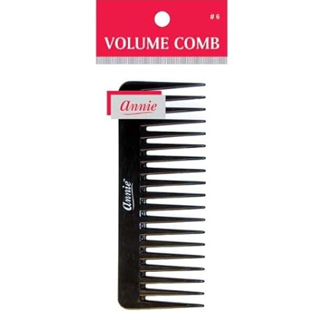 Annie Volume Comb #6 Assorted Colours, 1 Ea, 2 Pack - Walmart.com