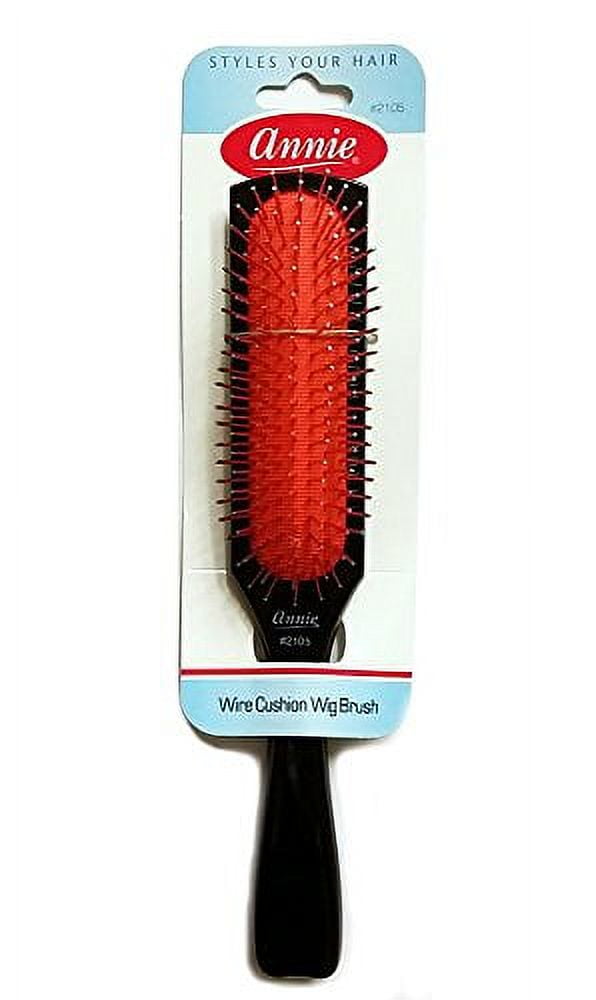 Annie - Wire Cushion Wig Brush - (3.7) oz - (4") - Untangle Any Wig ...