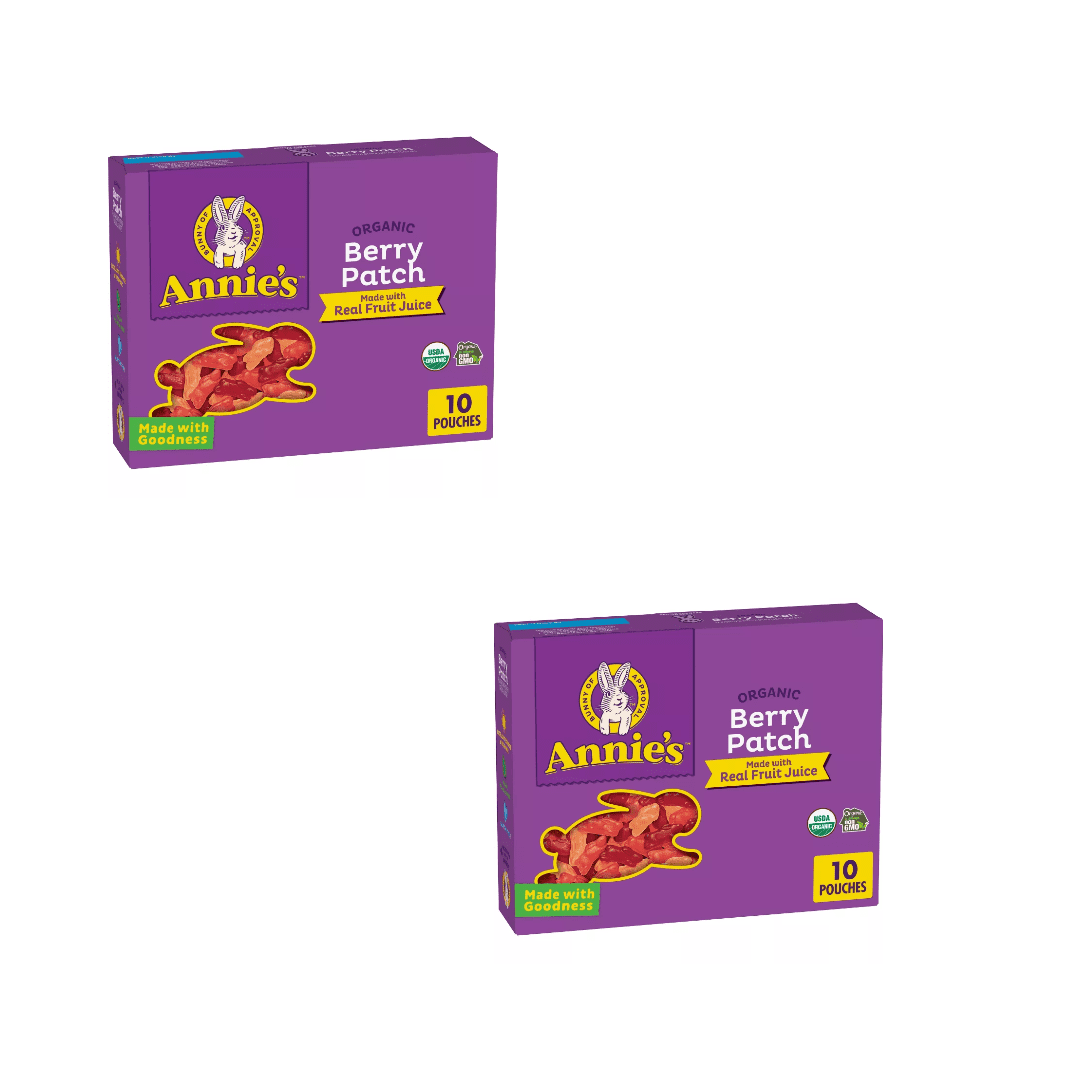Annie's Berry Patch Fruit Snacks - 7oz/10ct PACK OF 2, Berry Fruit ...