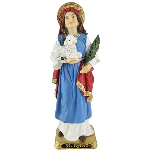Annie's Boutique 8" St Agnes Statue Patron Saint of Engaged Couples ...
