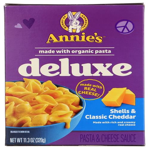 Annies Deluxe Macaroni And Cheese With Organic Pasta, Classic Real ...