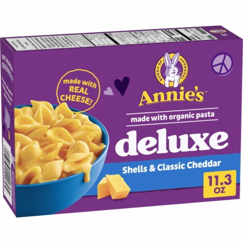 Annie's Deluxe Shells and Classic Cheddar 11.3 oz - Pack of 2 - Walmart.com