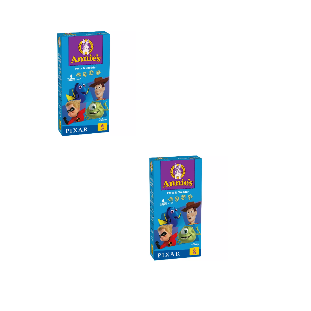 Annie's Disney 100 Shapes Cheddar Mac and Cheese - 6oz PACK OF 2 ...