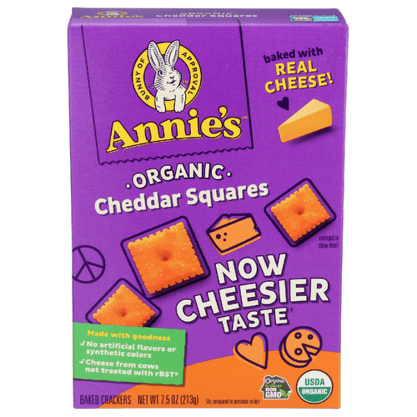 Annie's Homegrown Cheddar Squares - Walmart.com