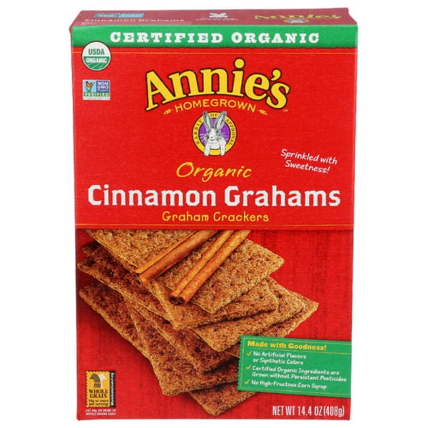 Annie's Homegrown Organic Cinnamon Grahams 14.4 oz Package May Vary ...