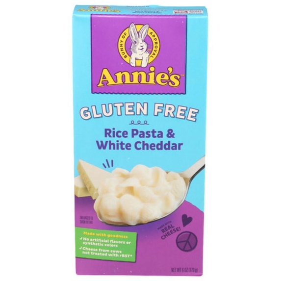 Annie's Homegrown Rice Pasta & White Cheddar Macaroni & Cheese 6 oz ...