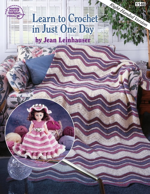 Annie's: Learn to Crochet in Just One Day, Book 1 (Paperback) - Walmart.com