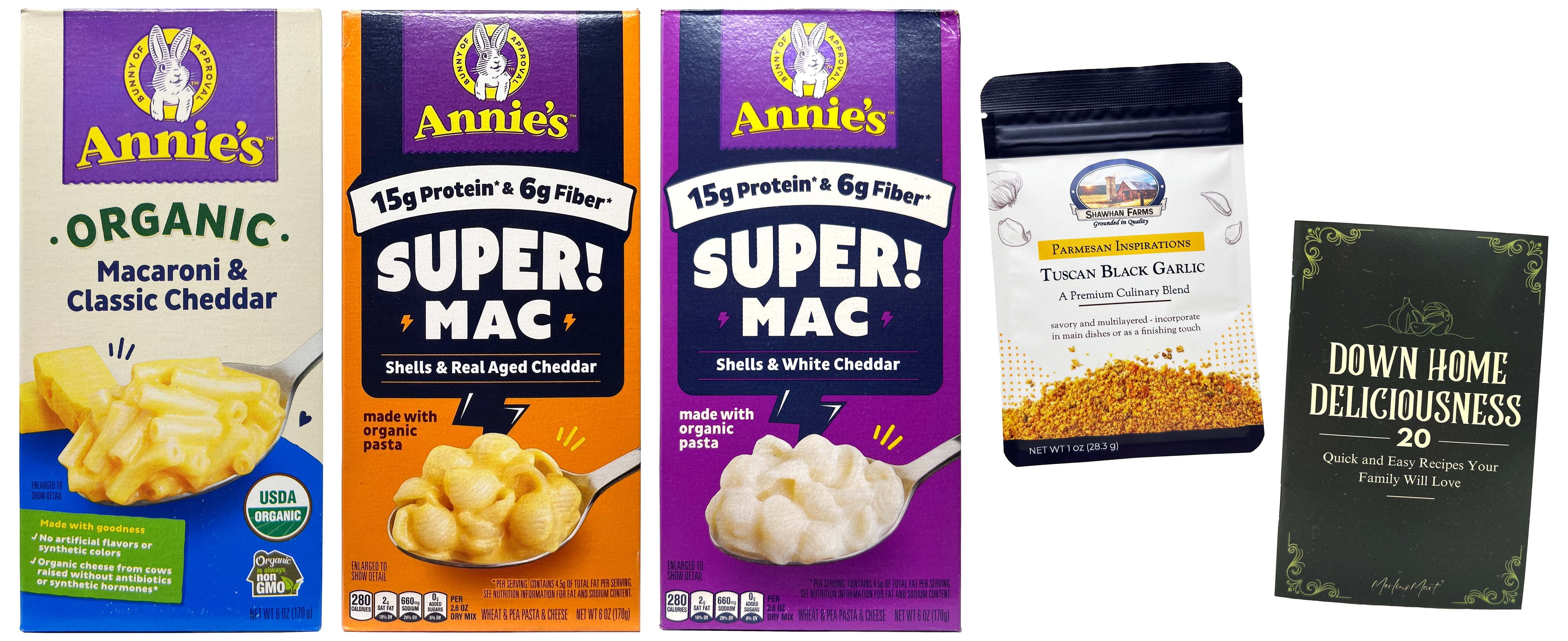 Annie's Mac n Cheese - 3 flavors - 1 each: Organic Macaroni & Classic ...