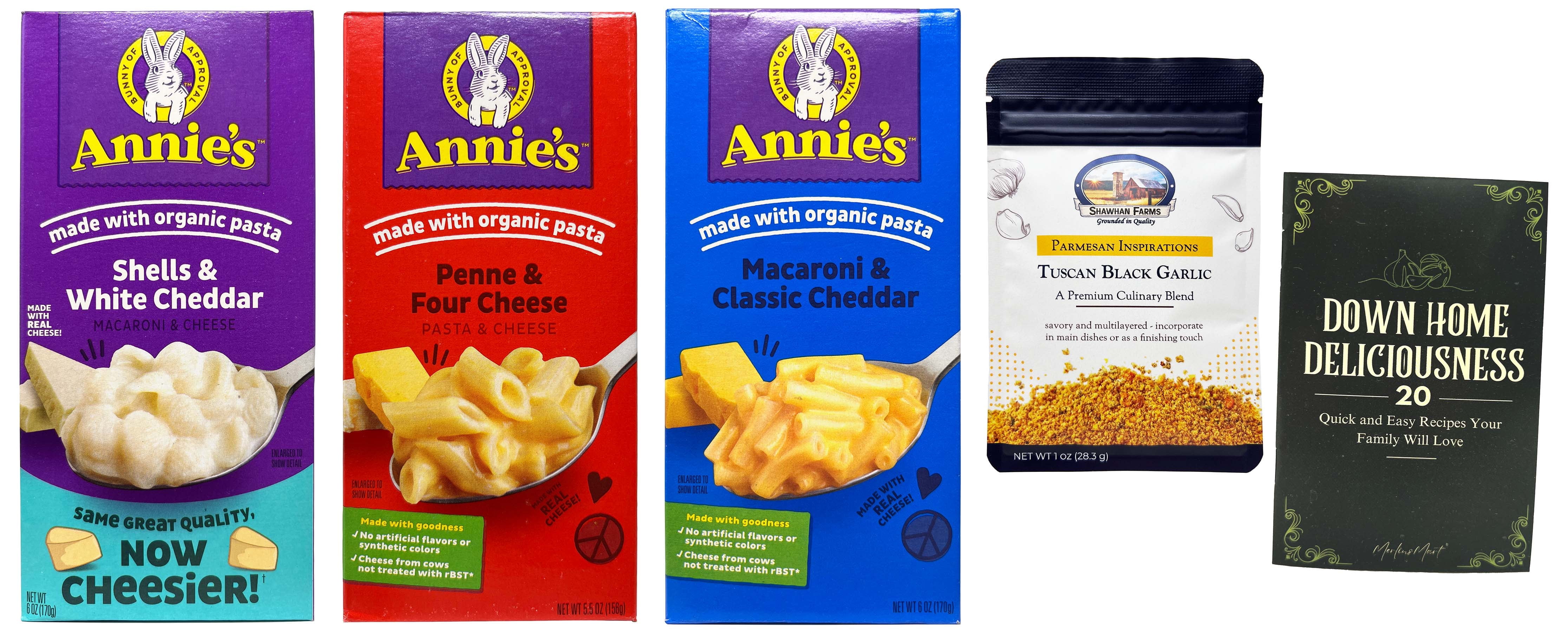 Annie's Mac 'N Cheese - 3 flavors - 1 each: Penne & Four Cheese ...