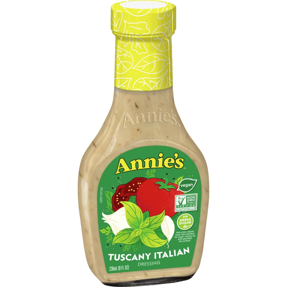 Annie's Natural Tuscany Italian Salad Dressing, Vegan, Non-GMO, 8 fl oz ...