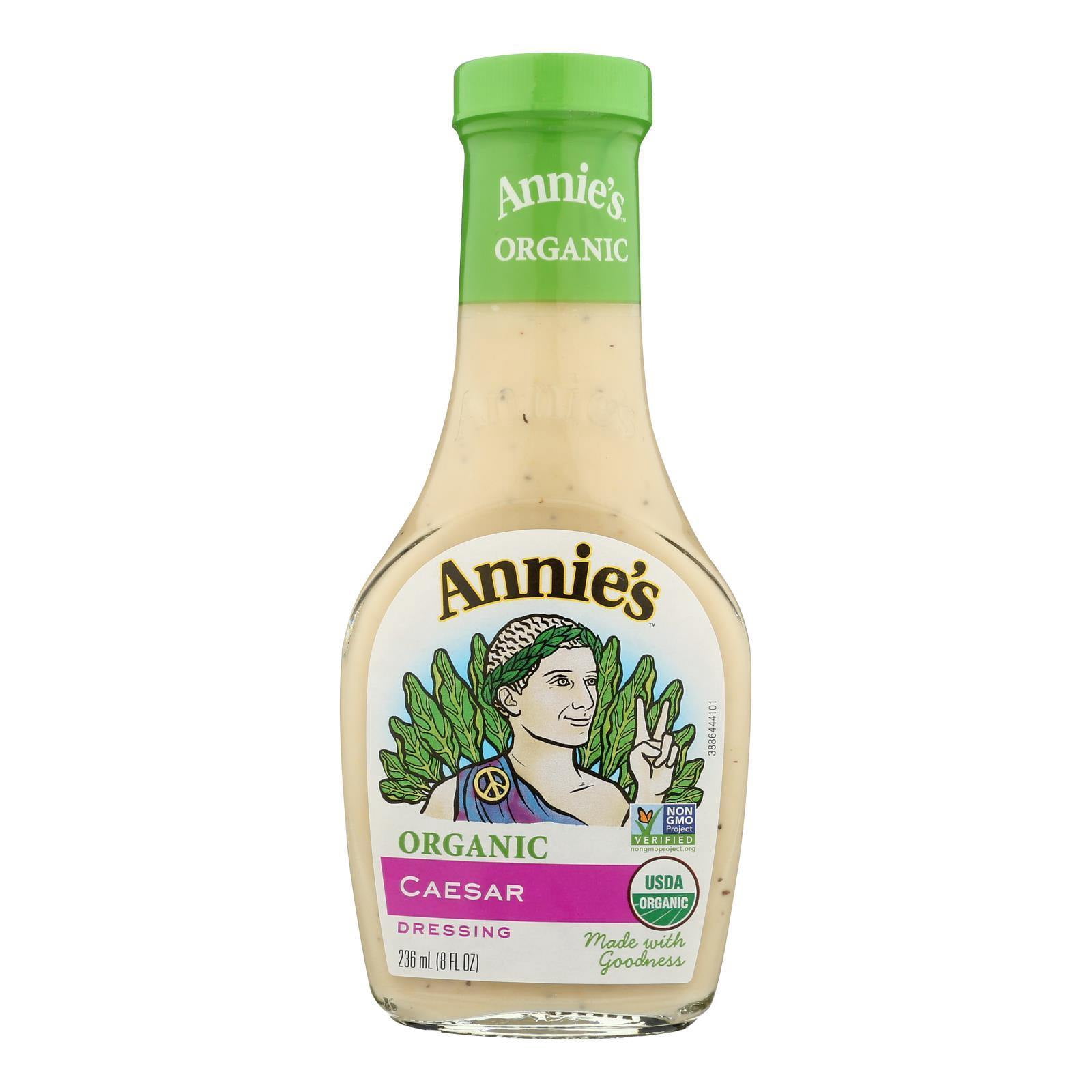 Annie's Naturals Organic Dressing Caesar - Case of 6 - 8 fl oz ...
