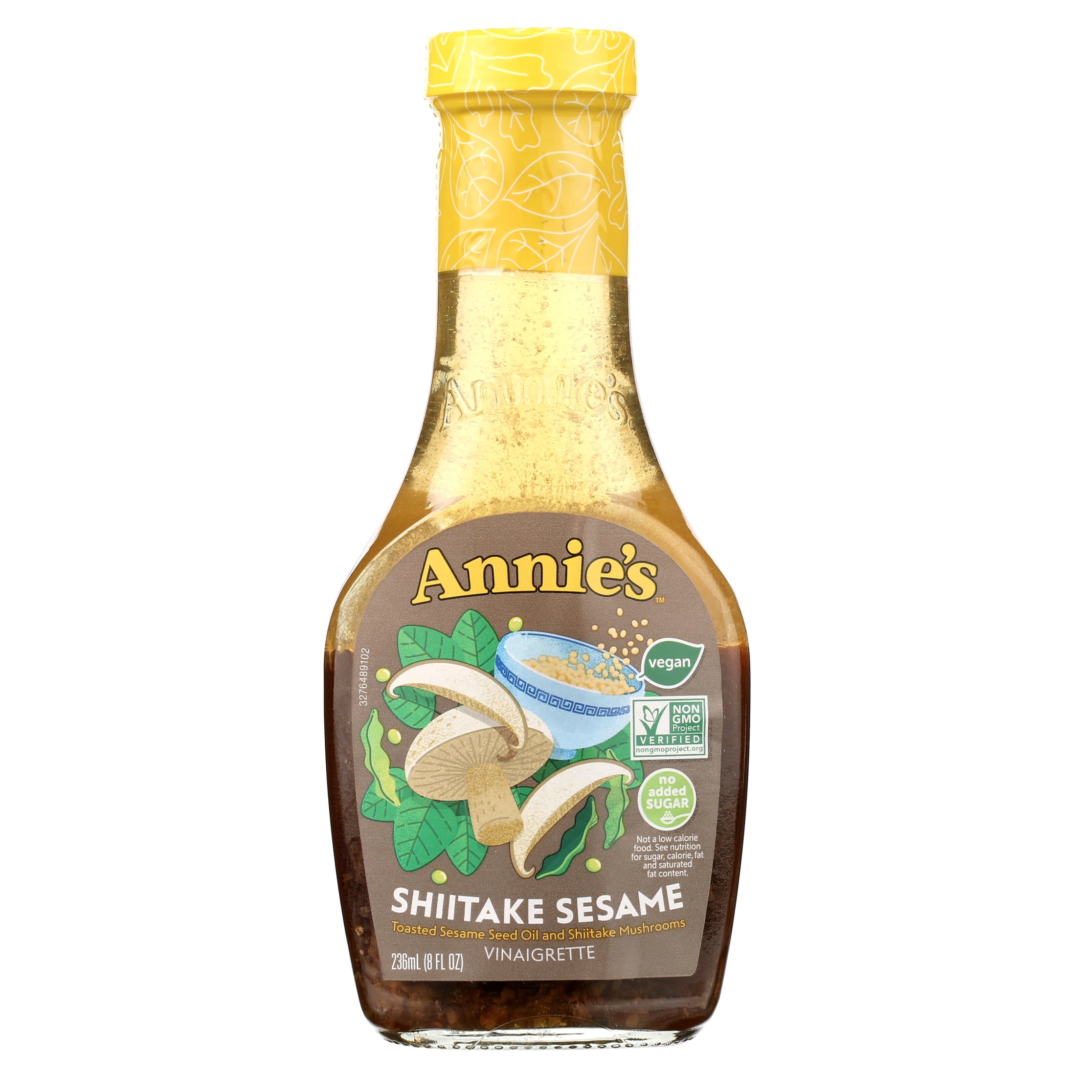 Annie's Shiitake Sesame Vinaigrette Salad Dressing Vegan 8 oz - Walmart.com