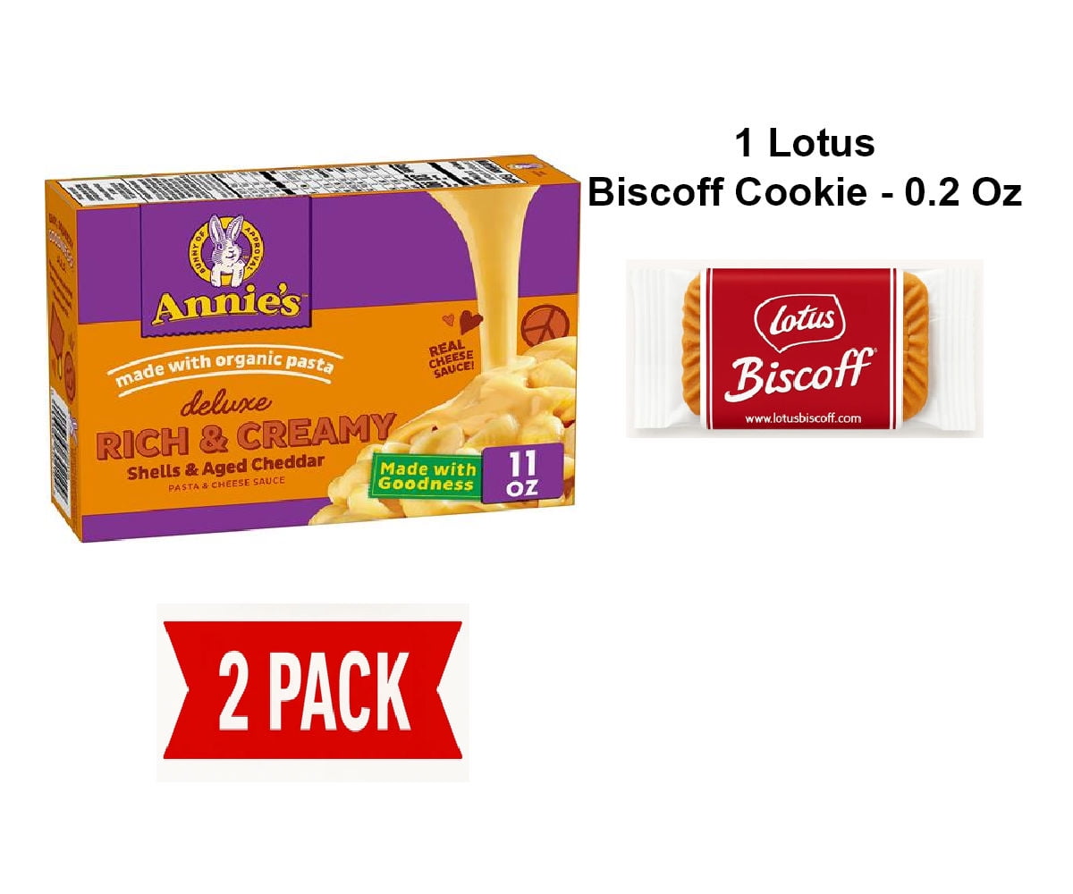 Annies Deluxe Shells And Aged Cheddar, Pasta And Cheese Sauce, Mac And ...