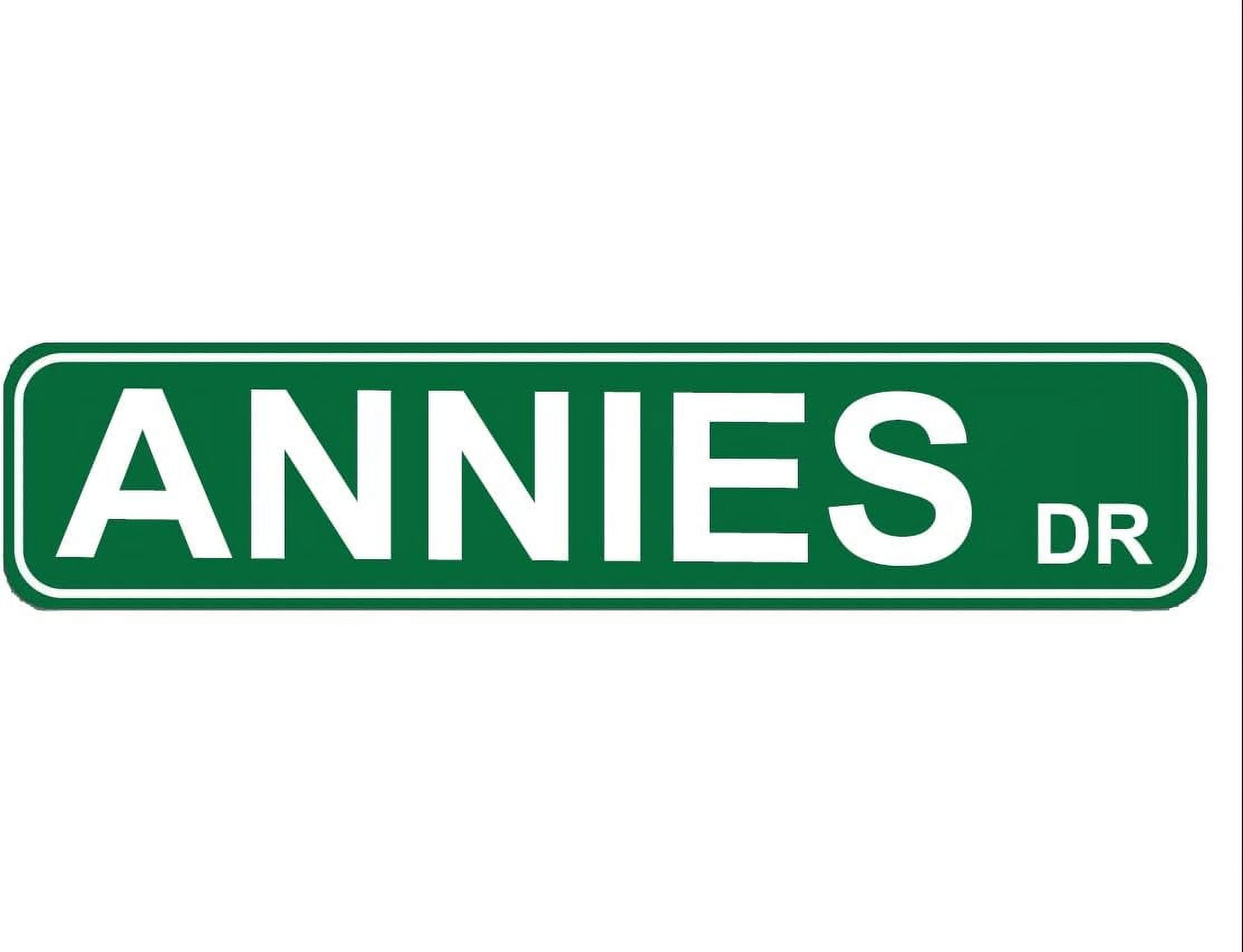 Annies Street Sign, Quality Metal Sign, Annies Sign Novelty Sign for ...