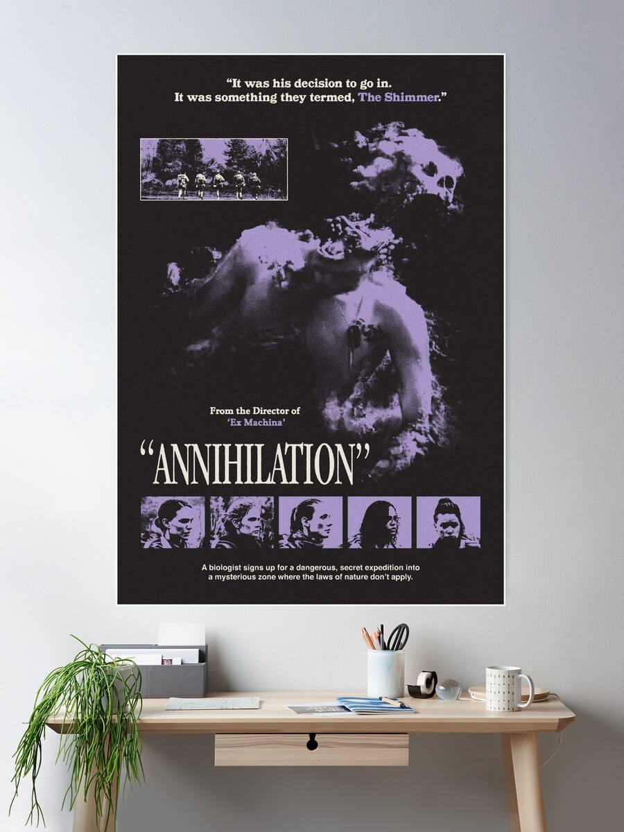 Annihilation Poster Wall Art, Modern Wall Decor For Living Room Bedroom ...