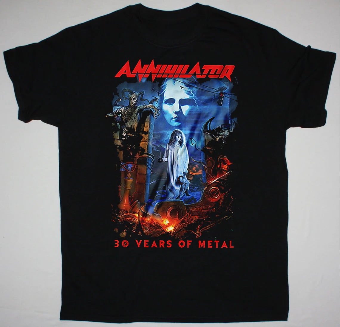 Annihilator Band Gift For Fans Black T-Shirt Cotton All Size - Walmart.com