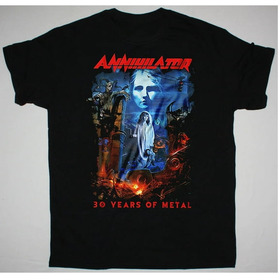 Annihilator Band Gift For Fans Black T-Shirt Cotton All Size - Walmart.com