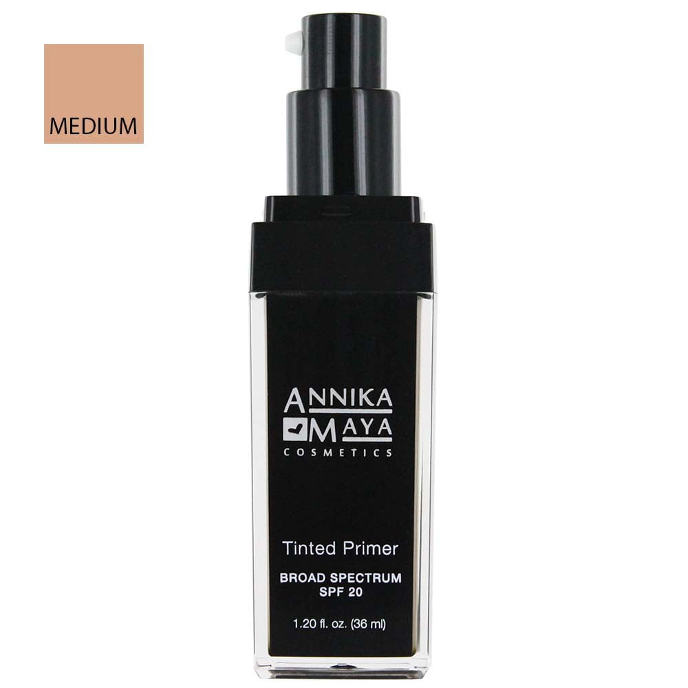 Annika Maya Tinted Primer Makeup SPF20, Medium - Walmart.com