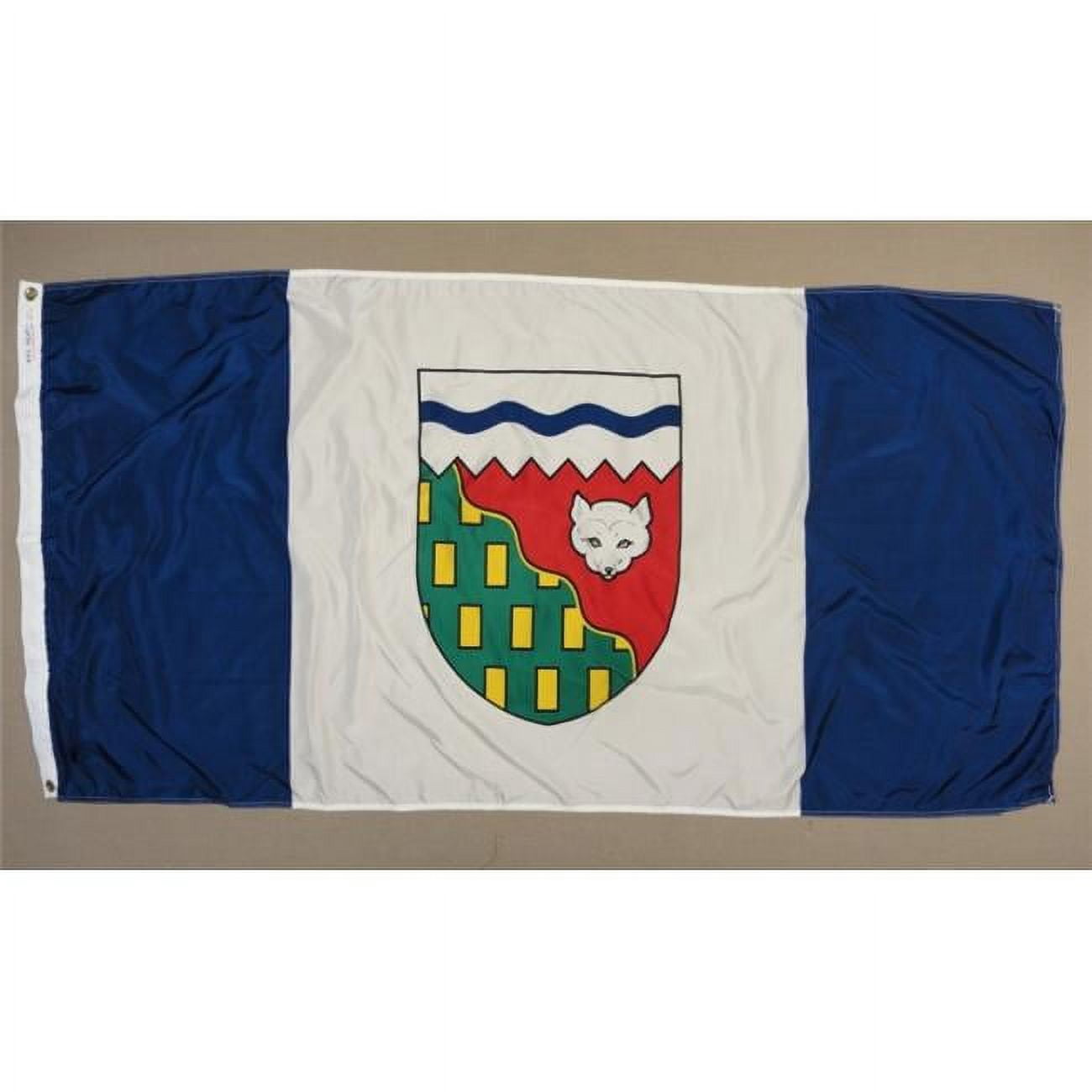 Annin Flagmakers 220215 Nyl-Glo Northwest Territory Flag-3 ft. X 6 ft ...