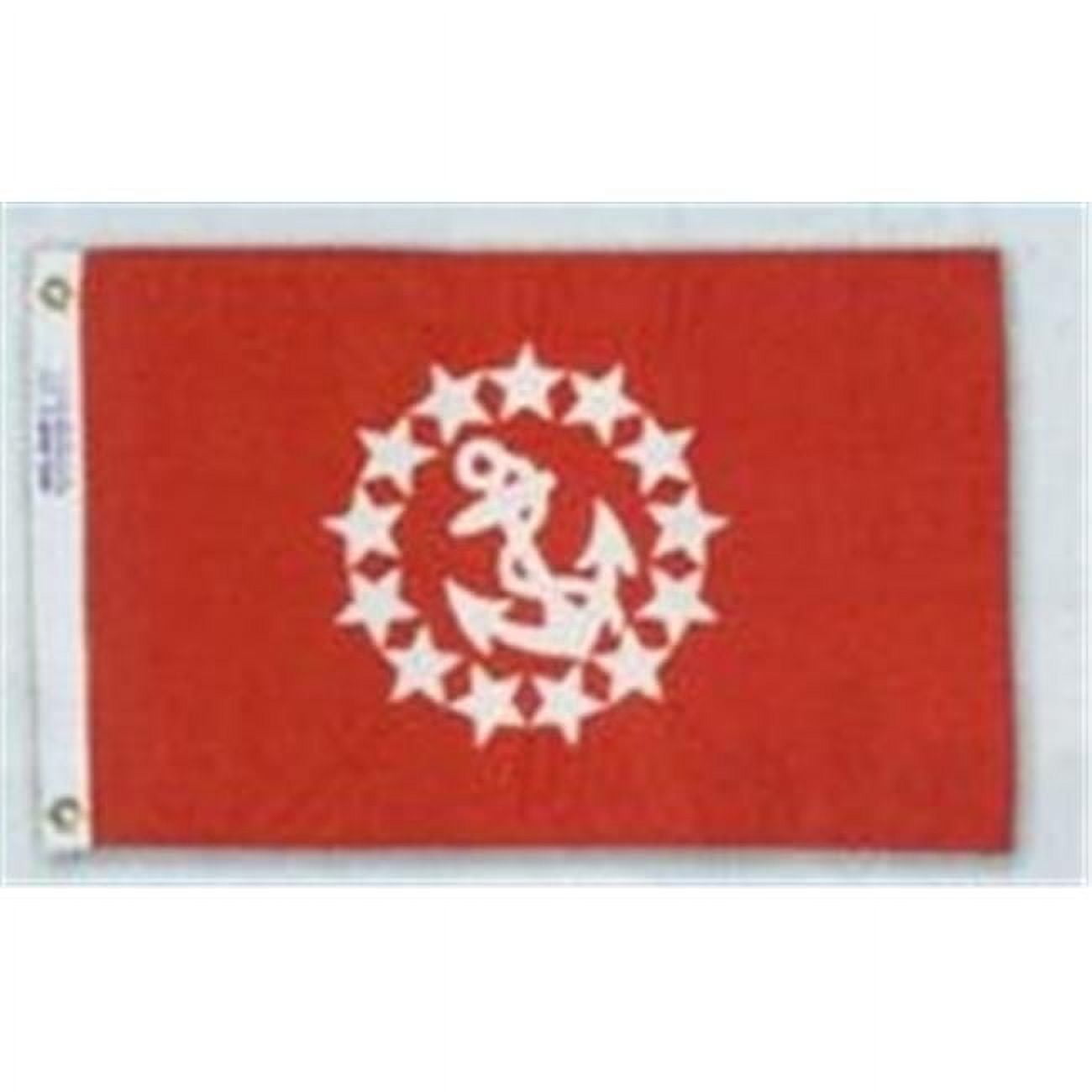 Annin Flagmakers 251650WE Nyl-Glo Commodore Vice Flag-12 in. X 18 in ...